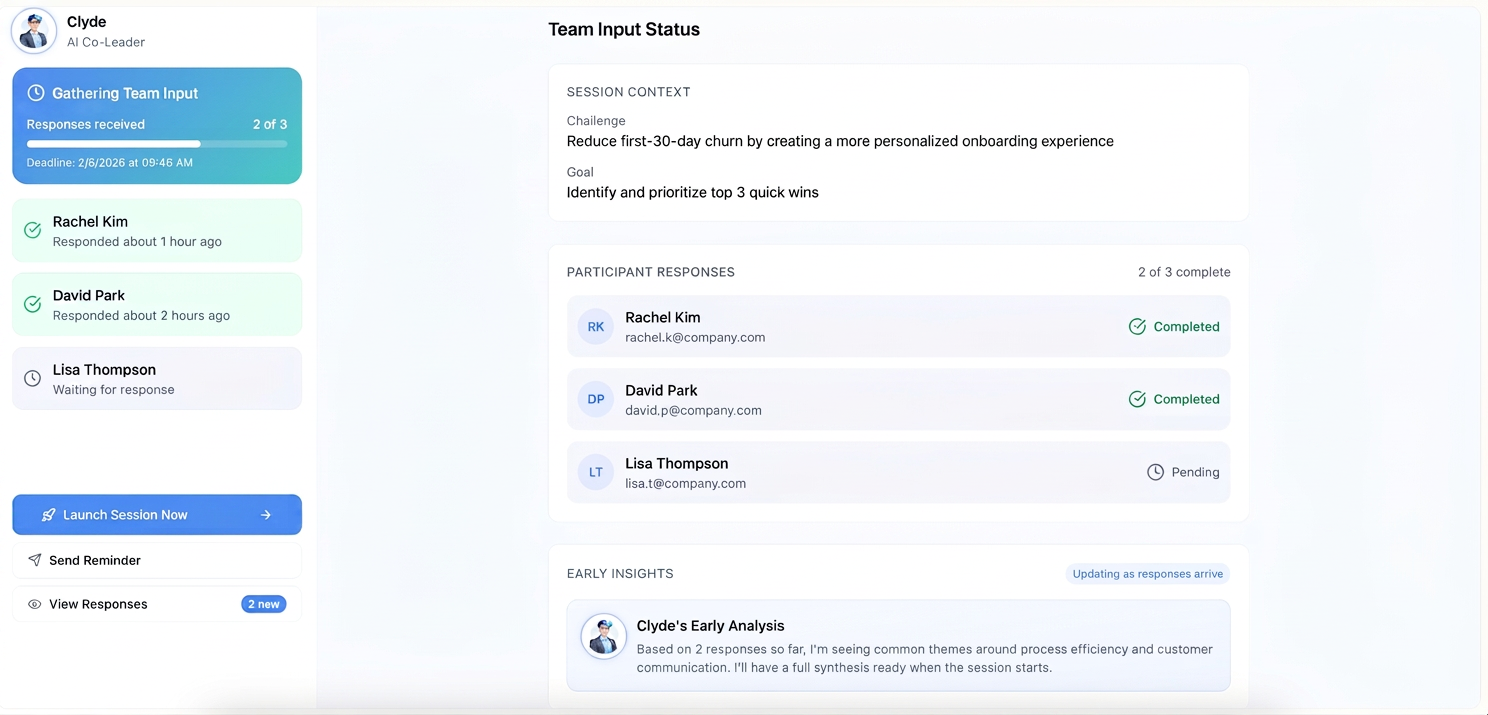 How Clyde AI Works — From Messy Problem to Clear Outcome